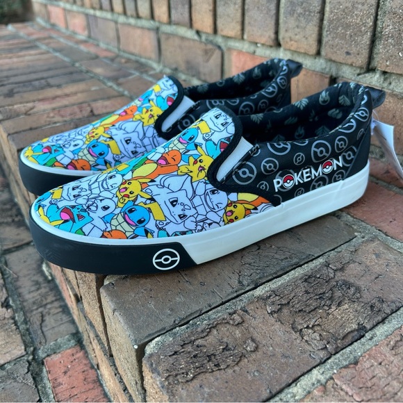 Pokemon | Shoes | Pokmon Mens Size 9 Slip On Shoes New With Tags | Poshmark